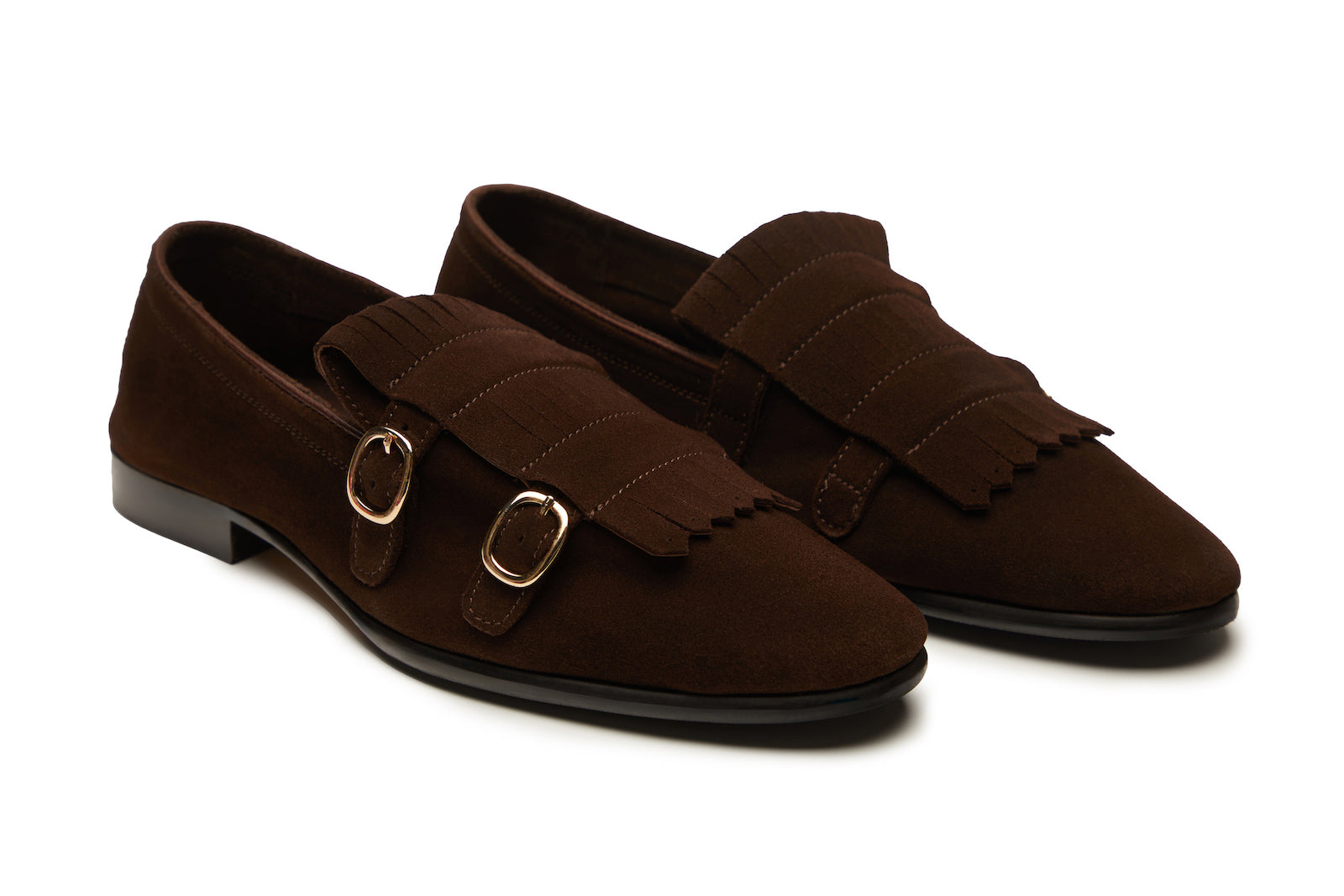 Dark Brown Suede – Trumpet Shoes